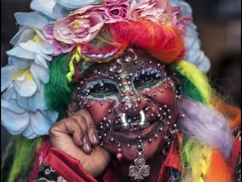 The person with the most piercings in the world! - YouTube