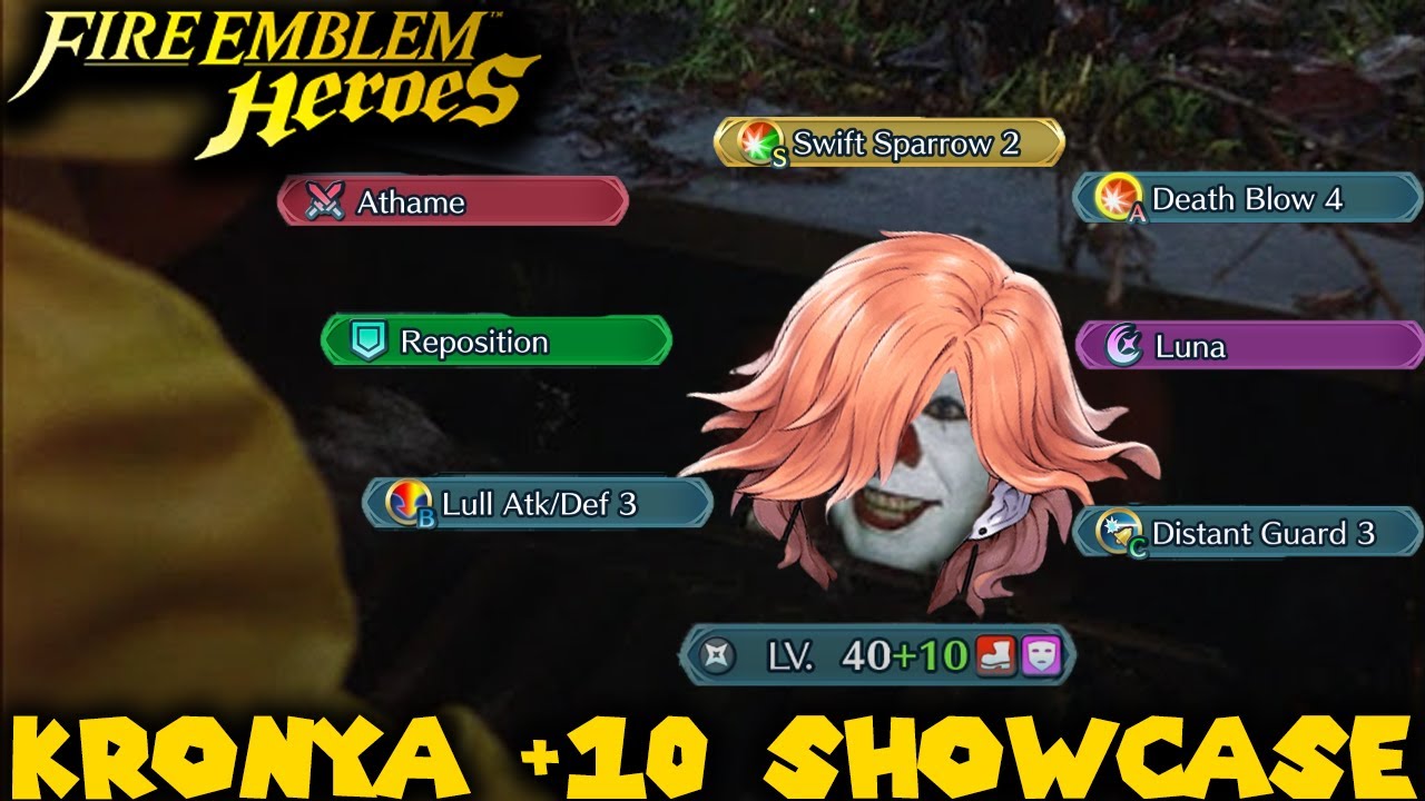 [FEH]~|| Hot Goth Clown Gets To +10 (Kronya +10 Showcase) - YouTube