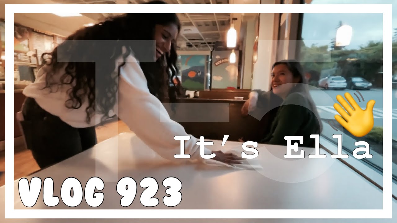 Vlog 923 | Hanging out with Ella! (She's back) - Graduation countdown T-5 - YouTube