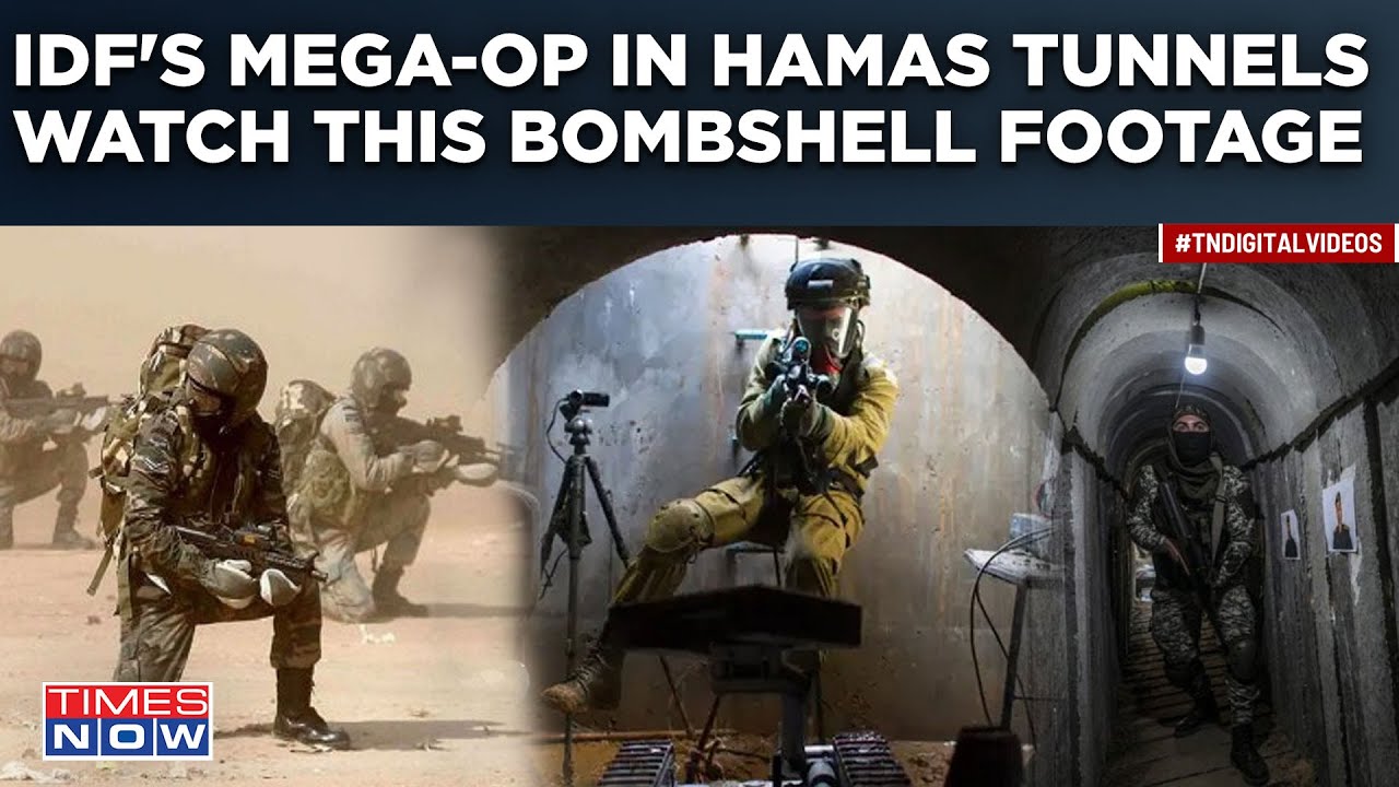 Watch Explosive Raw Video From Gaza War| IDF's Special Yahalom Unit ...