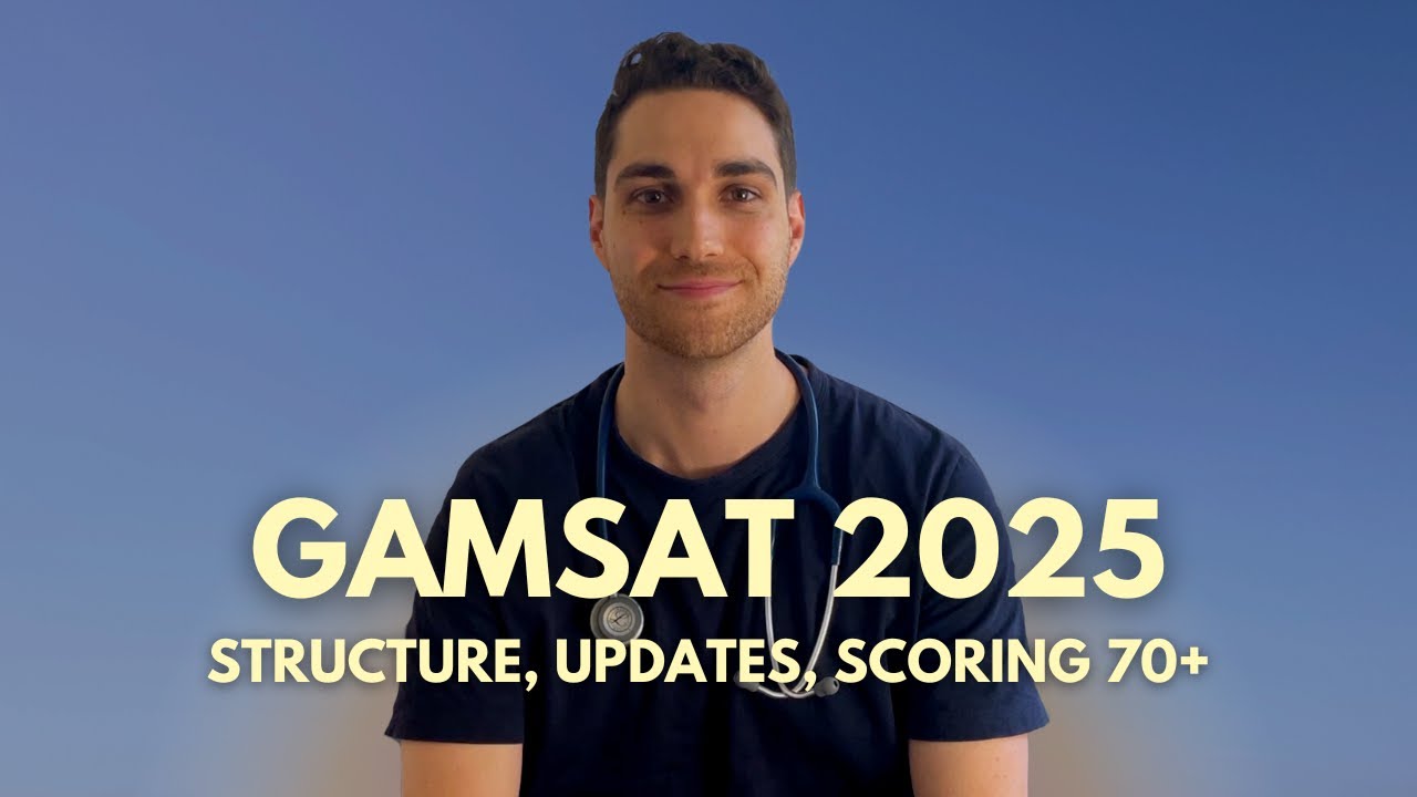 GAMSAT 2025: How to score 70+, studying, resources - YouTube