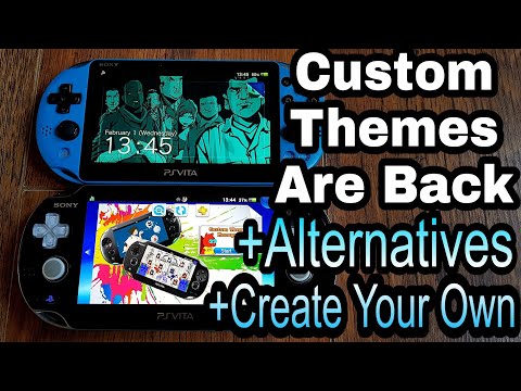 Custom Ps Vita Themes Are Back + Alternatives + How To Create your Own Custom Theme