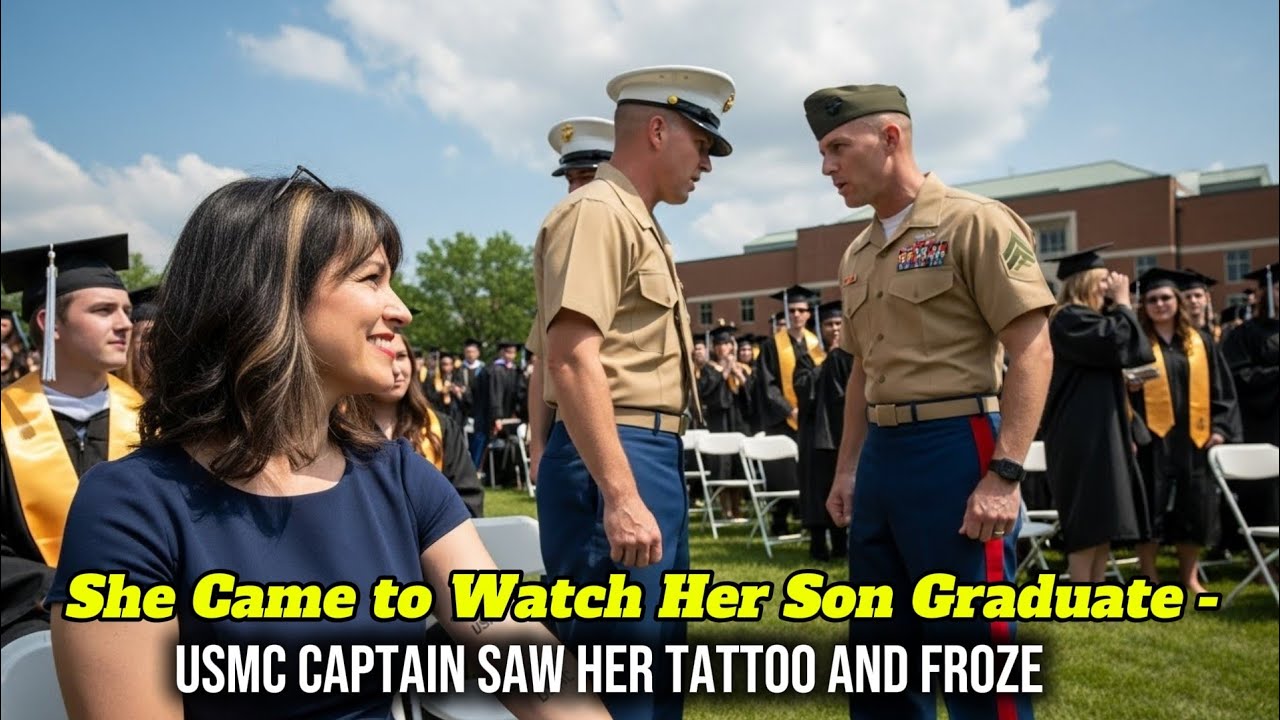 She Only Came to Watch Her Son Graduate - Until a USMC Captain Saw Her ...