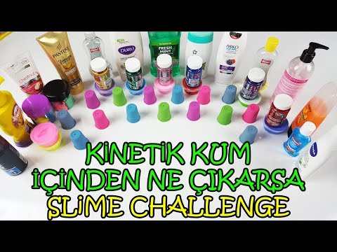 Kinetik Kum ile Eğlenceli Slime Kapışması - Bu Komik Yarışmada Kim Boş Çekti?