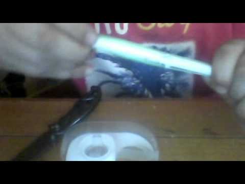 how to make a pen bow and arrow - YouTube