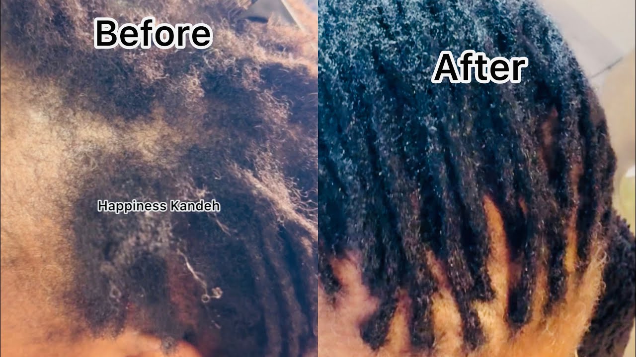 We added locs extensions to her original locs to make it fuller. - YouTube