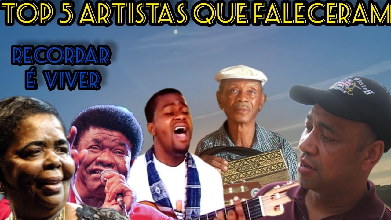Top 5 artistas cabo-verdianos de 1° geração que ja faleceram ! - YouTube