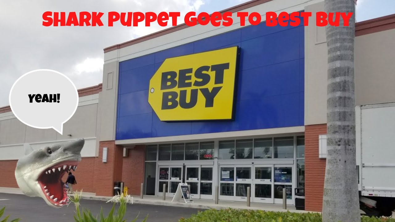 SB Movie: Shark Puppet goes to Best Buy! - YouTube