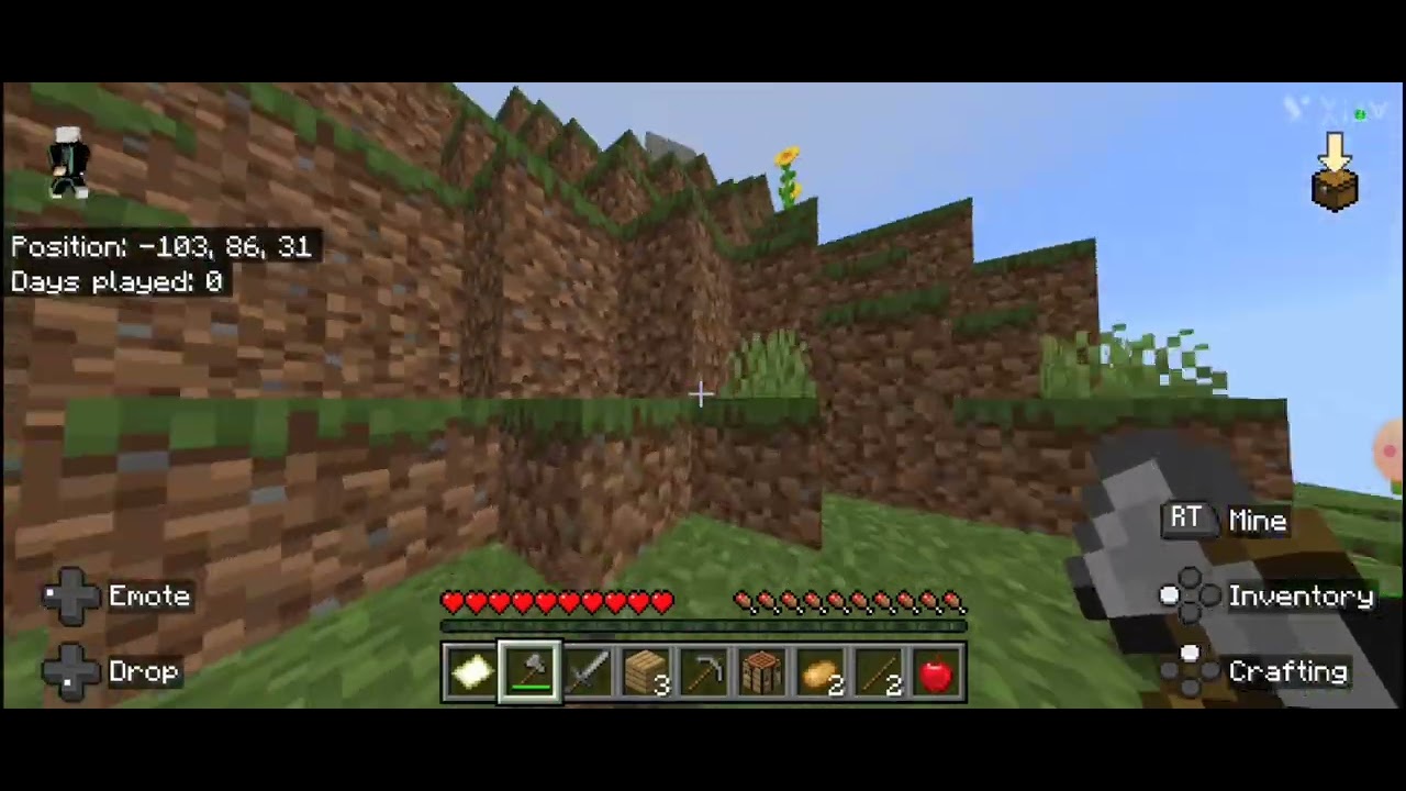 Learn To Play Minecraft with me /how to play minecraft and my survival ...