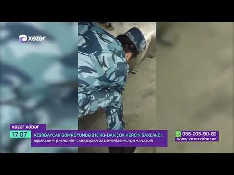Narkotik vasitənin gömrükdən keçirilməsinin qarşısı alınıb _ Xəzər TV _ (15.11.2021)