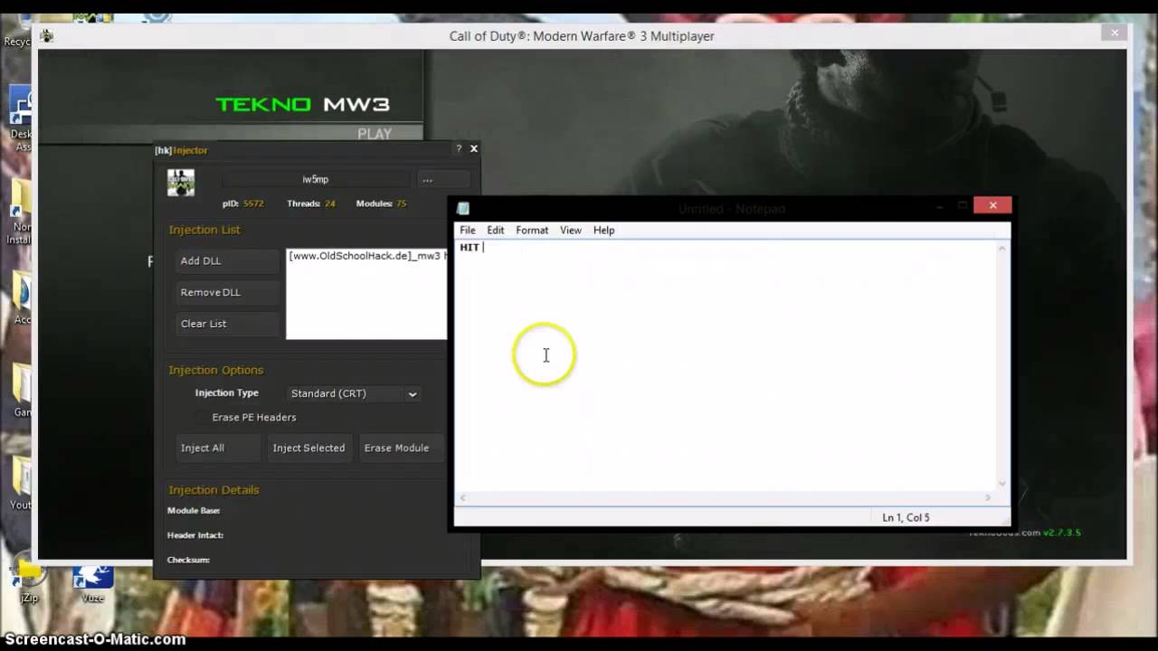 MW3 Hack 2014 (Teknogods) - YouTube