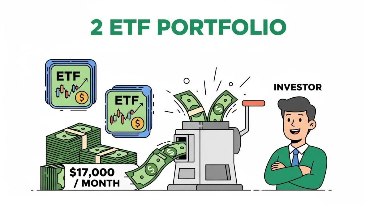THIS 2 ETF Portfolio will Surpass Your Full Time Job ($17000 /month ...