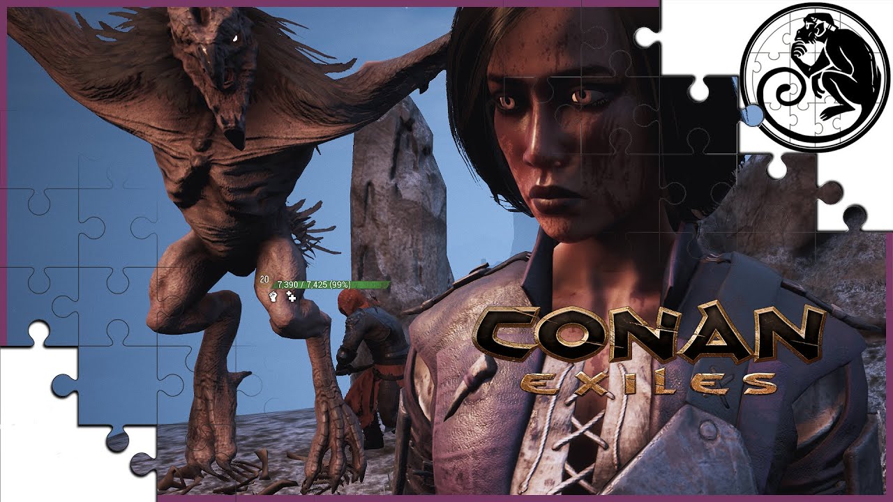 Conan Exiles - Ep 22 - Black Blood Tools & Lemurian Lorestones - YouTube