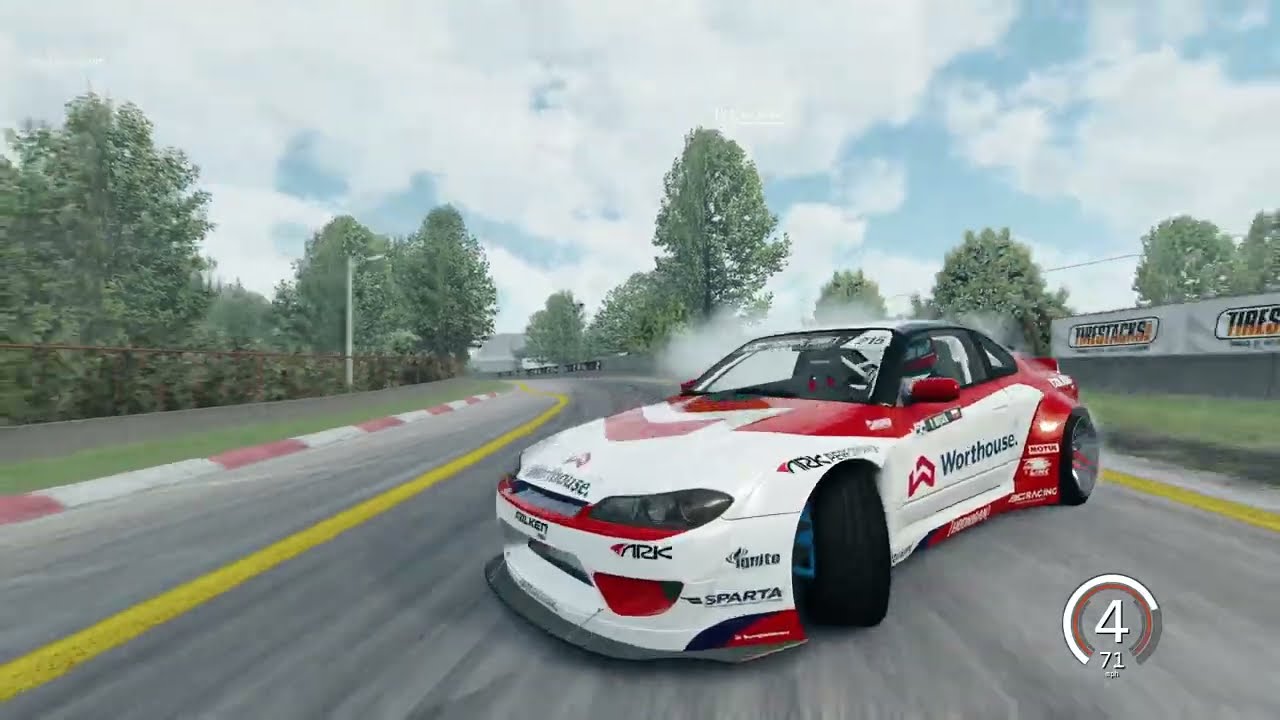 Running Driftmaster champ S15 in Bikernieki(On Controller). - YouTube