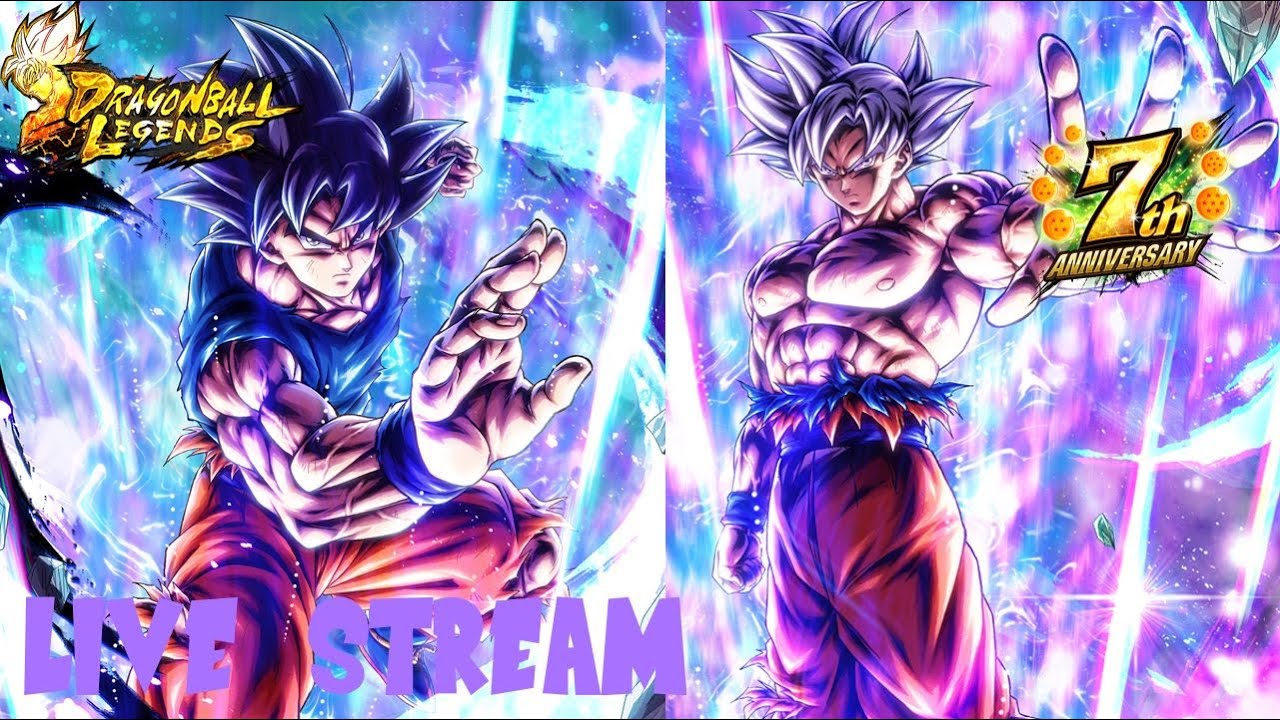 7TH ANNI IS HERE BABY (Dragon Ball Legends 7th anniversary LiveStream ...