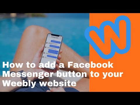 How to Add a Dynamic Facebook Messenger button to your Weebly website ...