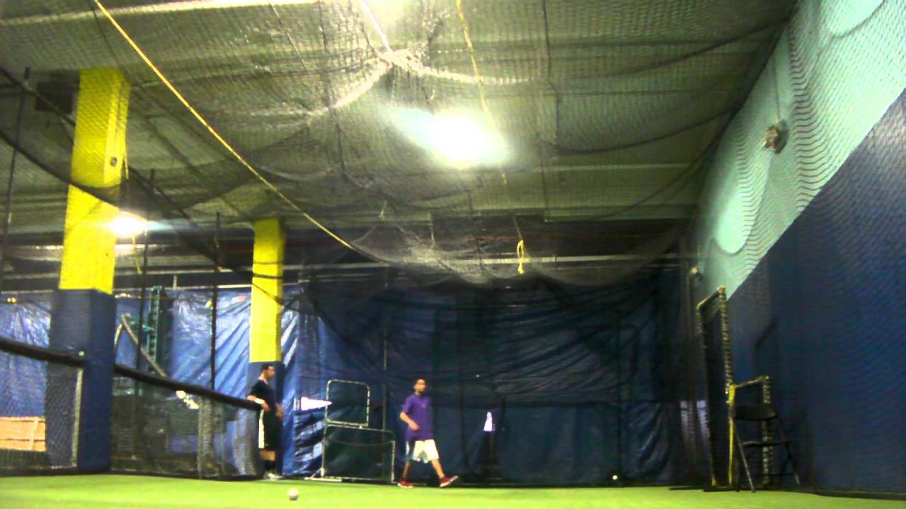Stephen Alamais and Daniel Bakst indoor fielding@HARLEM BASEBALL ...