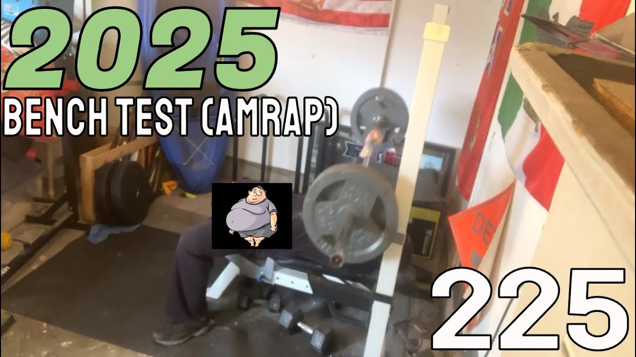 225 Bench for Max Reps - [2025] - YouTube