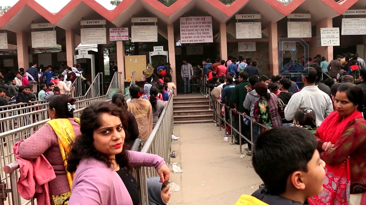 Delhi Zoo - Entrance /ticket counter - YouTube