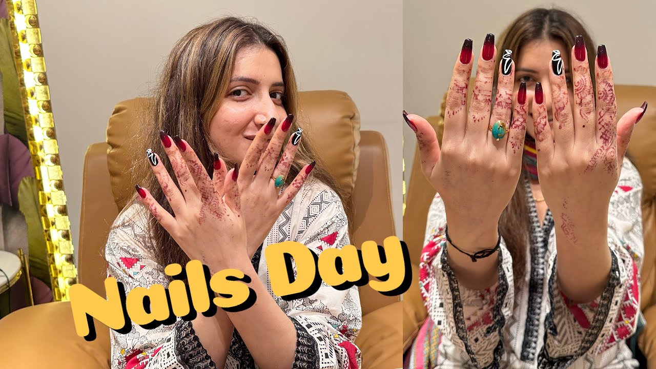 Issa nail day 💅🏻 Acrylics ️‍🔥 - YouTube
