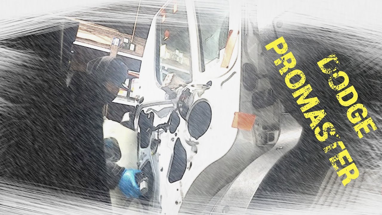 Dodge Promaster Window Regulator & Motor Assembly Removal *Watch Till ...