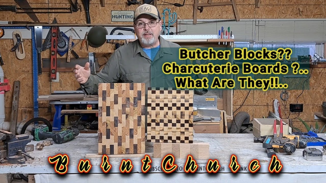 Butcher Blocks??Charcuterie Boards?..what are they!! #woodworking # ...