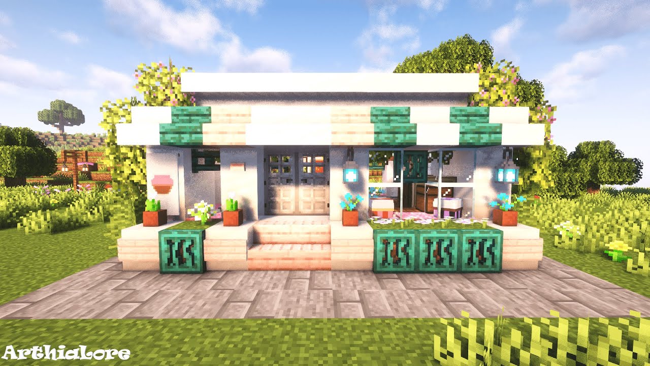 Minecraft | How to Build a Cupcake Shop 🧁 - YouTube