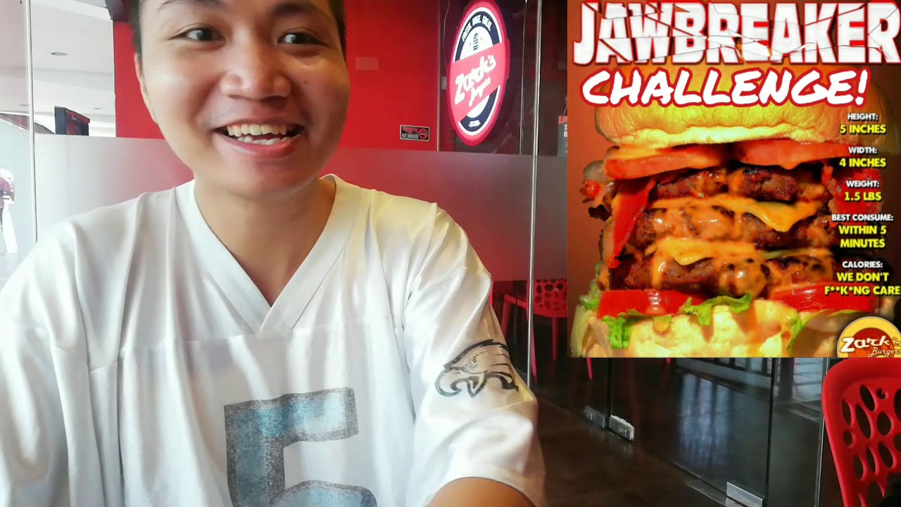 #ThuhCherryShow : Zark's Burgers Jawbreaker Challenge - YouTube