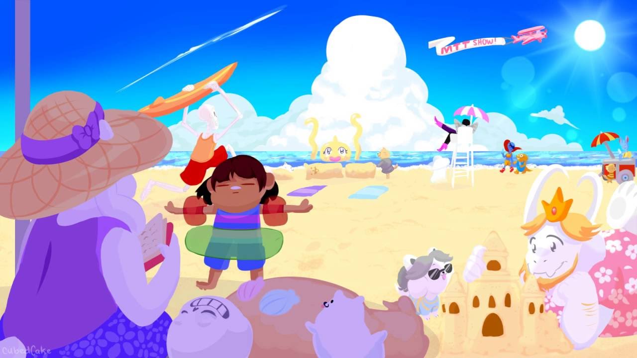 Undertale Memories of Summer SPEEDPAINT - YouTube