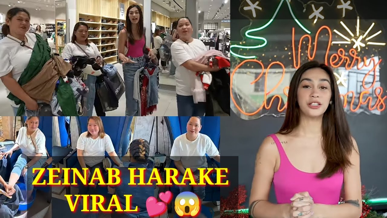 OMG! ZEINAB HARAKE VIRAL ang VIDEO matapos ipag shopping ang mga ...