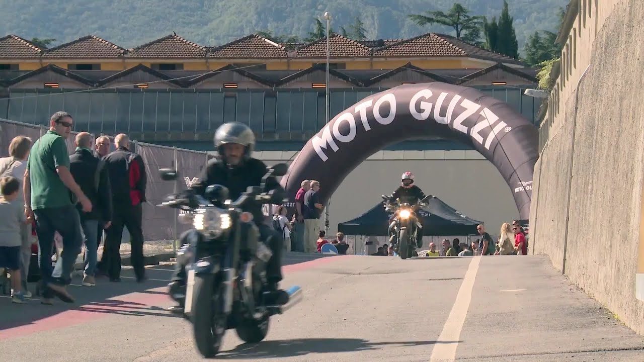 Moto Guzzi Open House at Mandello factory, 2014 official - YouTube