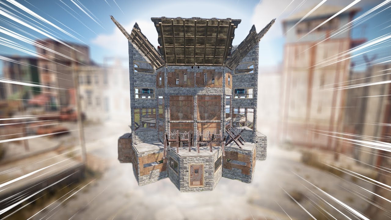 OP 2x1 CHINA WALL BASE | RUST - YouTube