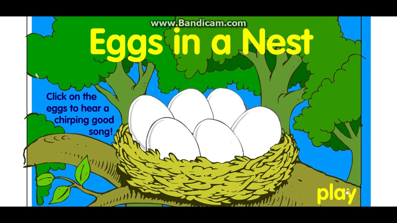 Nick Jr. Click Jr. - Eggs In A Nest (2001 Flash Simulator) - YouTube