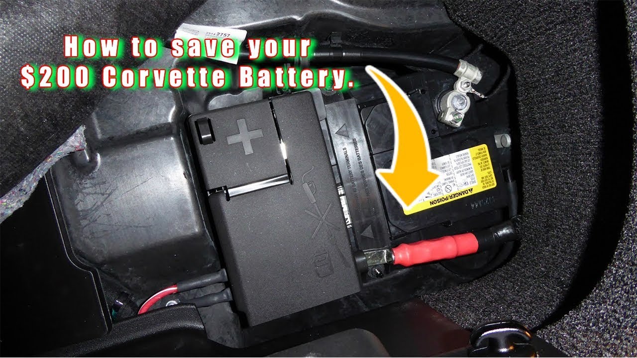 How to protect your battery on your corvette Bachman Chevrolet - YouTube