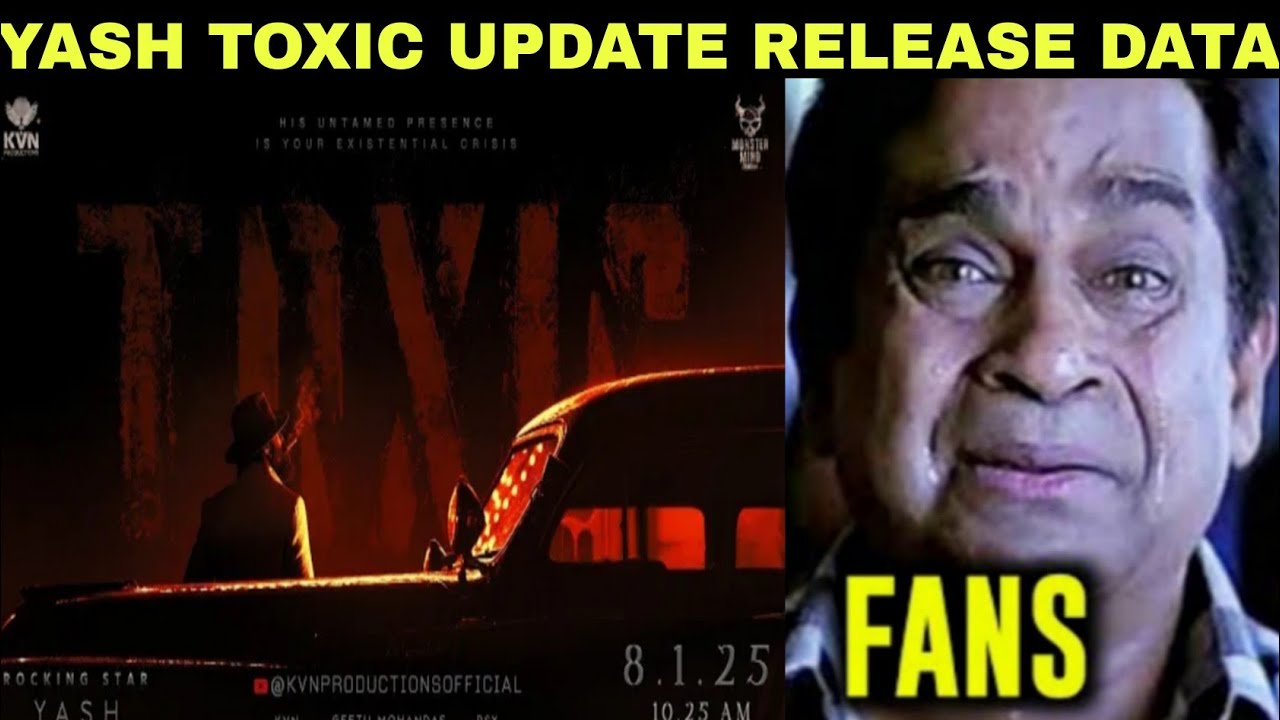 toxic update release date / toxic movie update / yash new movie update / #yash # ...