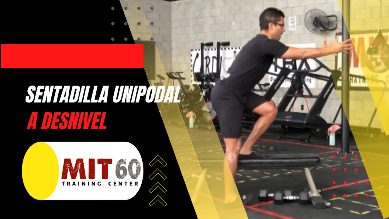 Sentadilla unipodal a desnivel / One-legged uneven squat - YouTube