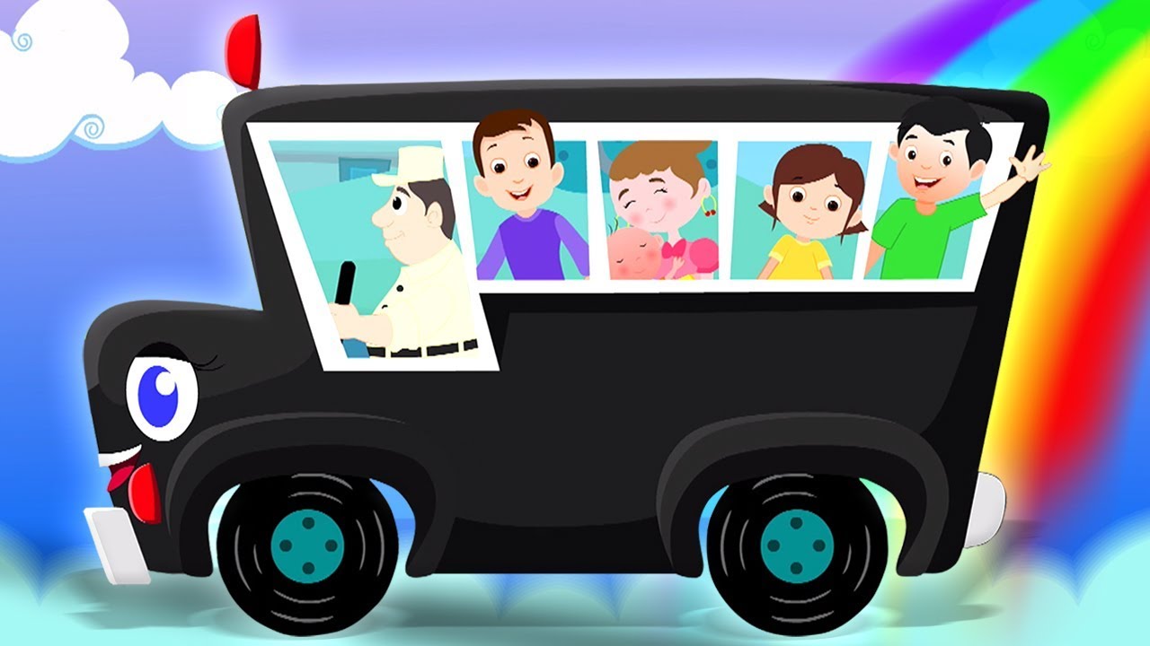 Räder im Bus | beste Kinderlieder | Wheels On The Bus | Kids Rhymes ...