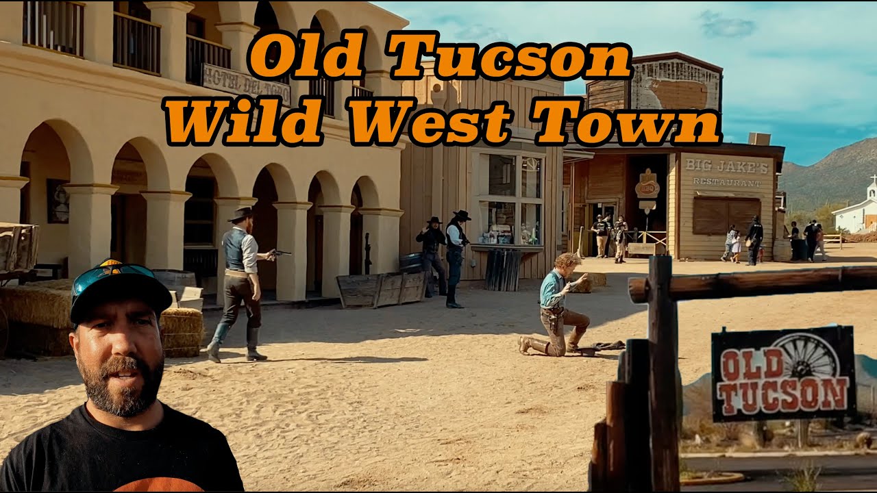 A Tour Through Old Tucson Wild West Town - YouTube