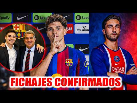 🚨¡BOOM! FICHAJES CONFIRMADOS DEL BARCELONA 2026/27 - FERRAN DECIDE IRSE AL PSG - JULIAN EN BARCELONA