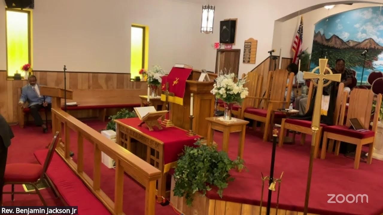 Rev. Benjamin Jackson Jr's Personal Meeting Room - YouTube