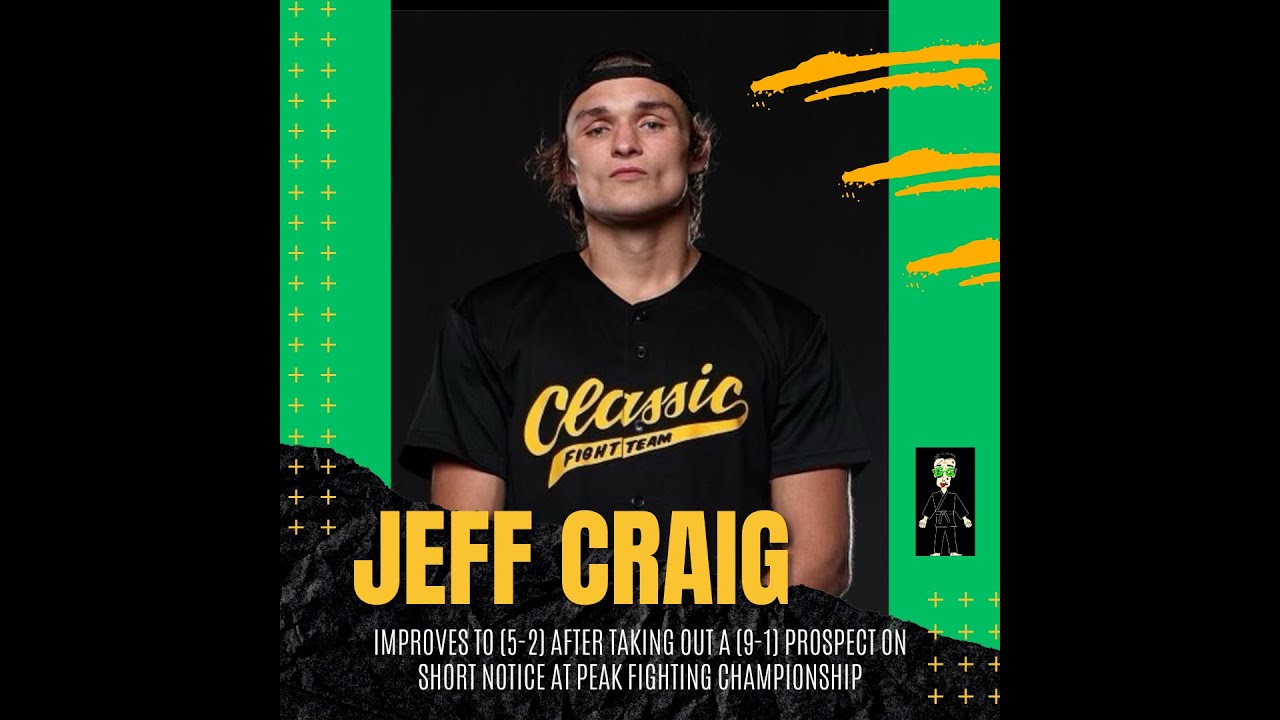 JEFF CRAIG GEEKS CHAT: SHORT NOTICE WIN AGAINST 9-1 PROSPECT ...