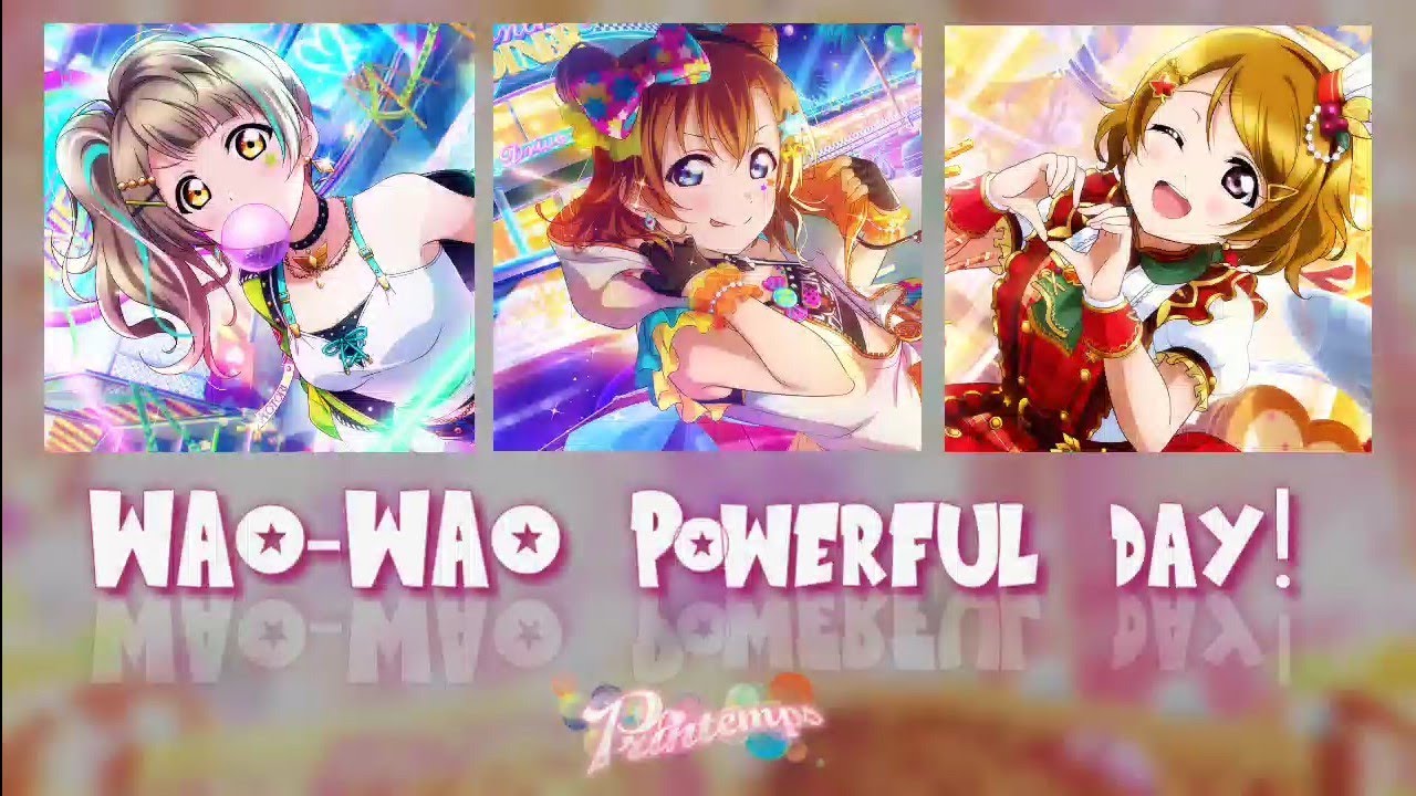 Printemps - WAO-WAO Powerful day! || [ Color Coded {Kan/Rom/Eng ...