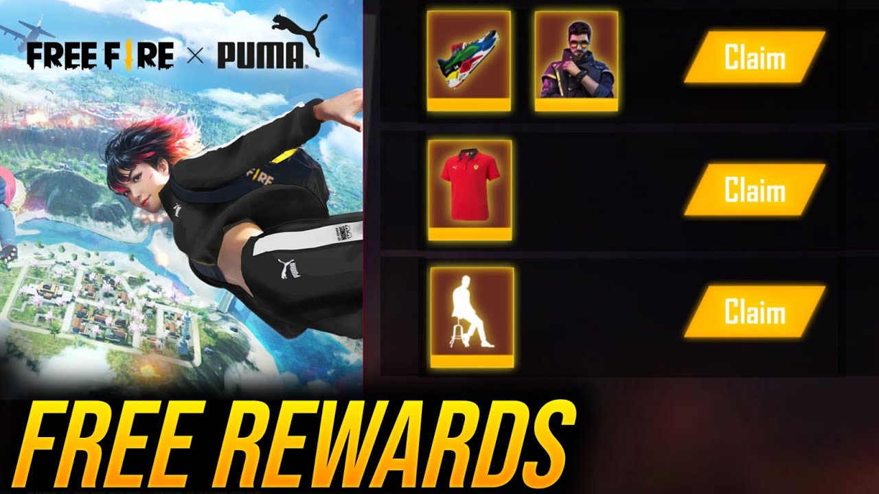 Free Fire X Puma Collaboration || Free Fire X Puma Collaboration Free ...