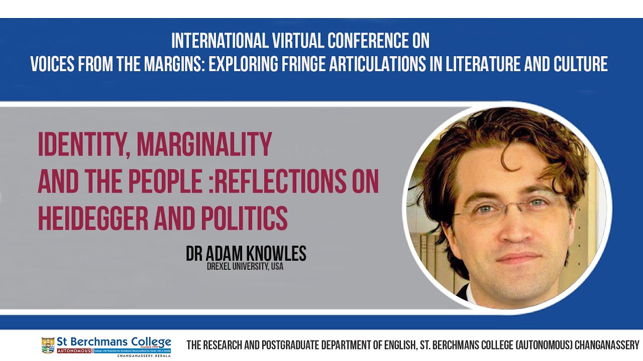 Identity, Marginality and the People : Reflections on Heidegger and ...