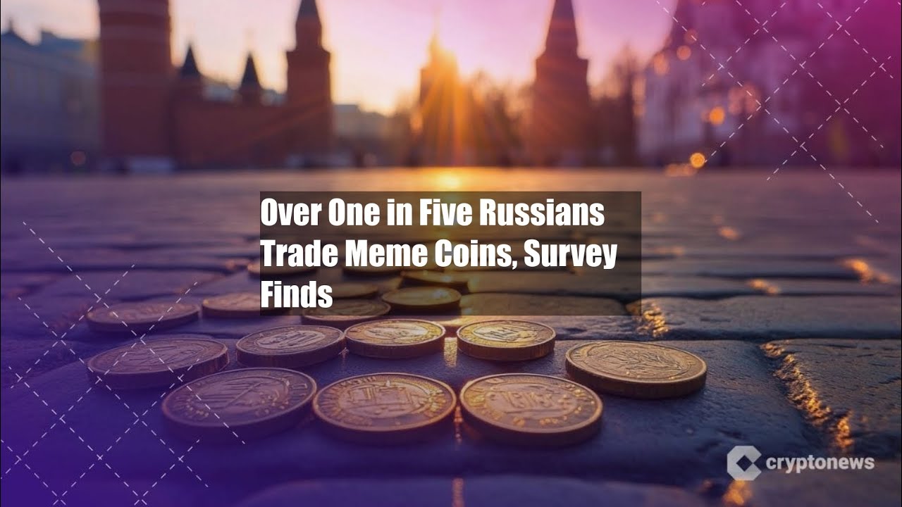 Over One in Five Russians Trade Meme Coins, Survey Finds - YouTube