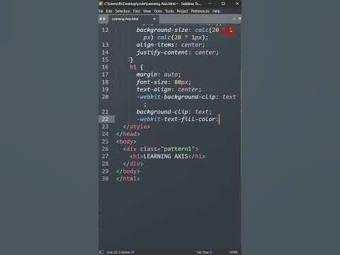 Dots & Dashes | HTML CSS - YouTube