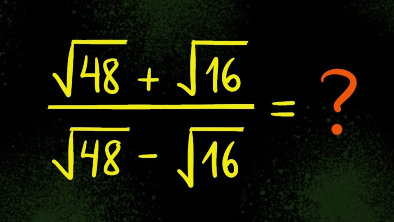 Nice Square Root Math Simplification Two Methods To Solve This 1109