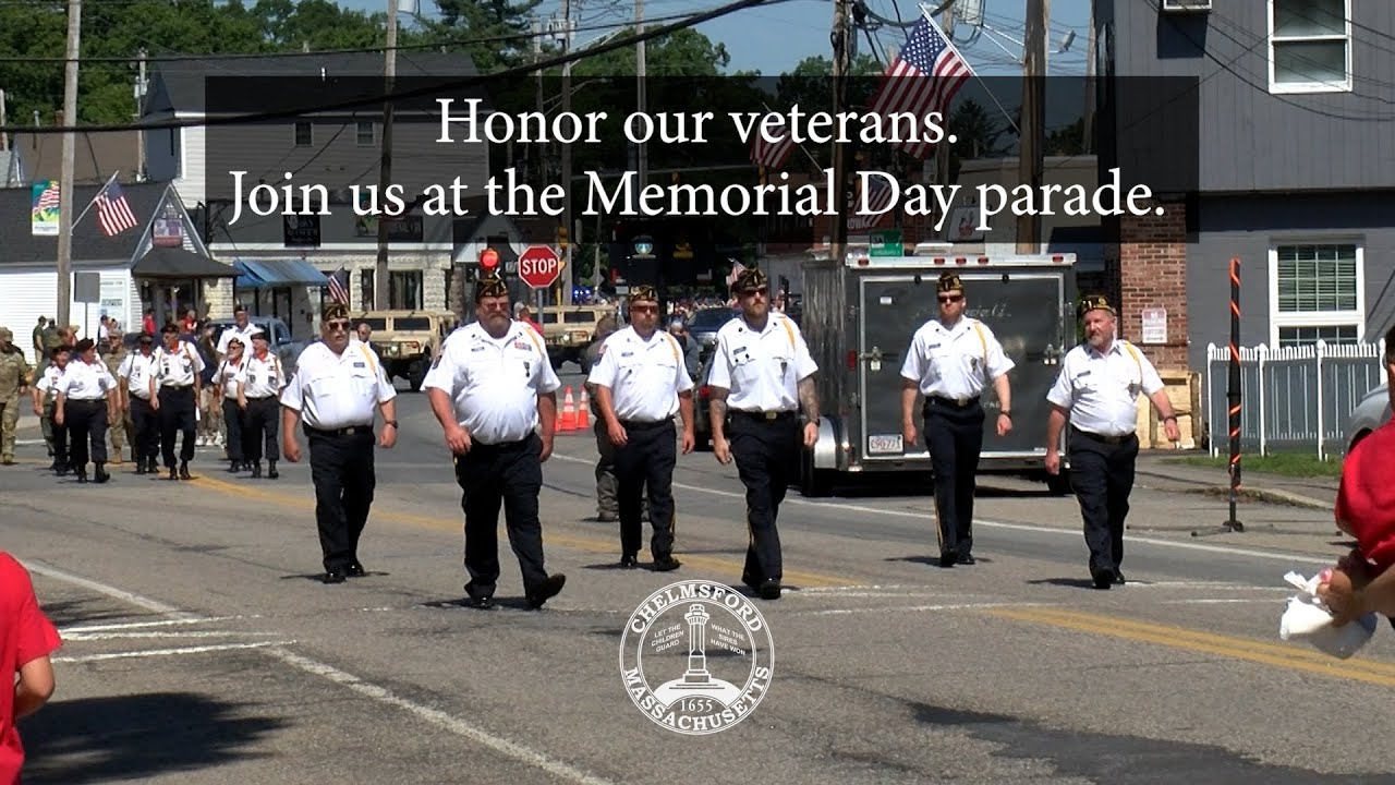 PSA: Chelmsford's Memorial Day Parade - YouTube