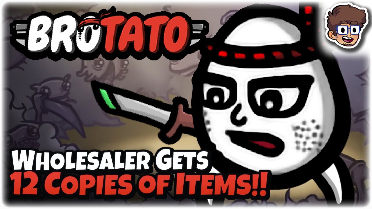Wholesaler, Get 12 COPIES of What You Buy!! | Brotato: Modded - YouTube