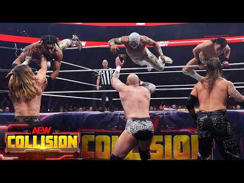 The Dogs vs Místico & JetSpeed - AEW World Trios Titles MATCH HIGHLIGHTS | AEW Collision, 4/11/26